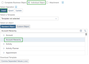 SAP Sales Cloud - C4C Is Easy - Data Workbench - Account Hierarchy Update
