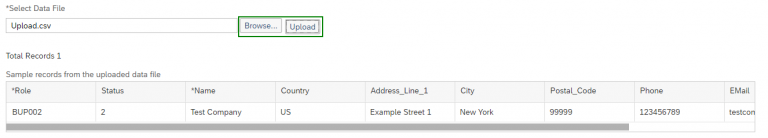 SAP Sales Cloud - C4C Is Easy - Data Workbench - Migration Templates