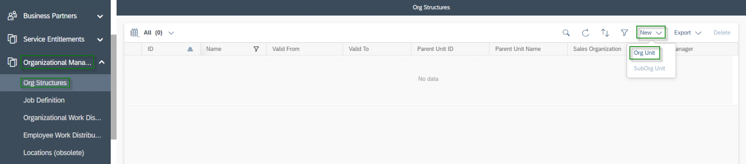 SAP Sales Cloud - C4C Is Easy - Organization Structures