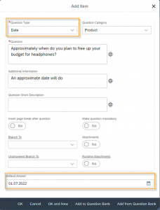 SAP Sales Cloud - C4C Is Easy - Design for Survey Category Checklist