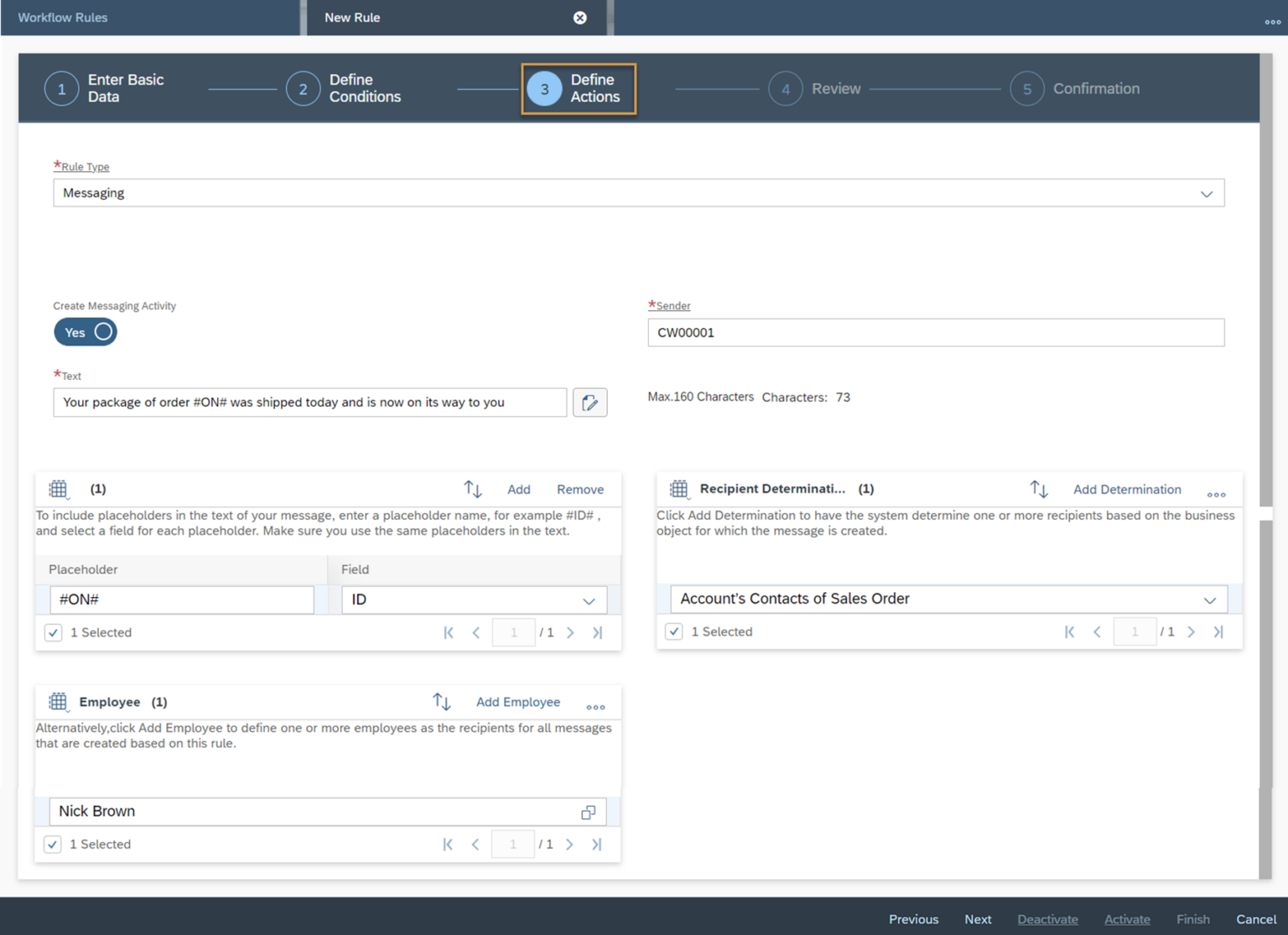 SAP Sales Cloud - C4C Is Easy - Creation of a Workflow