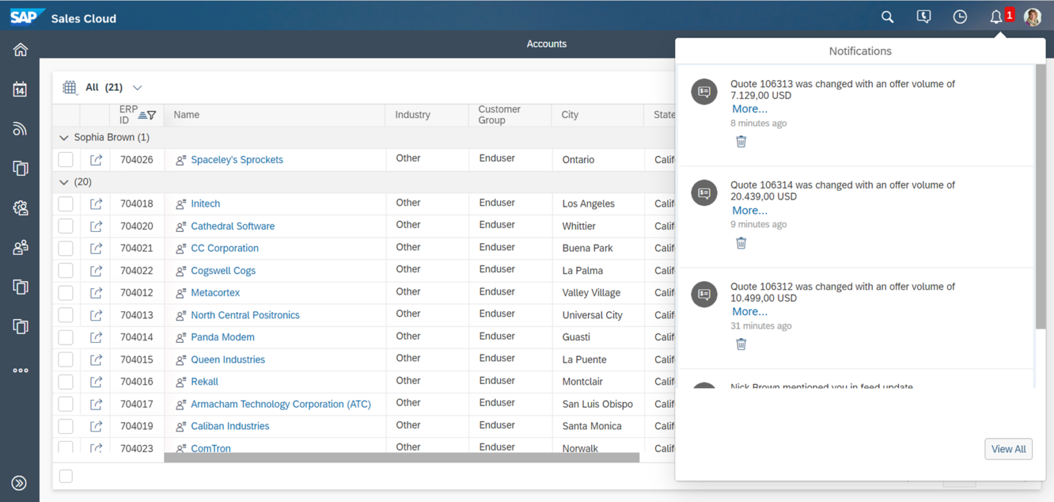 SAP Sales Cloud - C4C Is Easy - Creation of a Workflow